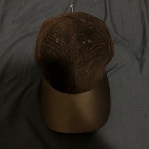 Accessories | Black Soft And Leather Cap | Poshmark